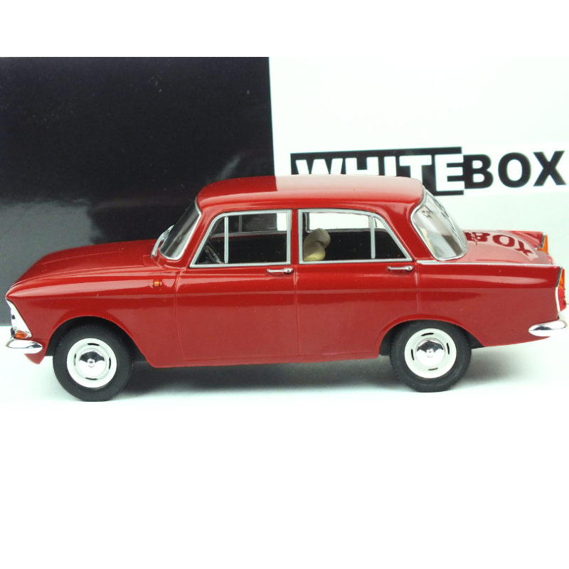 Moskwitsch 408 Red 1966-Auto model shop - Automodel shop
