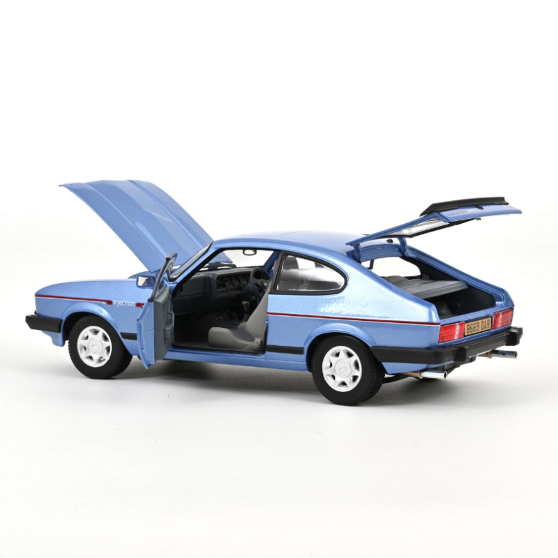 Ford Capri Mk.III 2.8 Injection RHD Paris Blue metallic 1984-Auto model ...