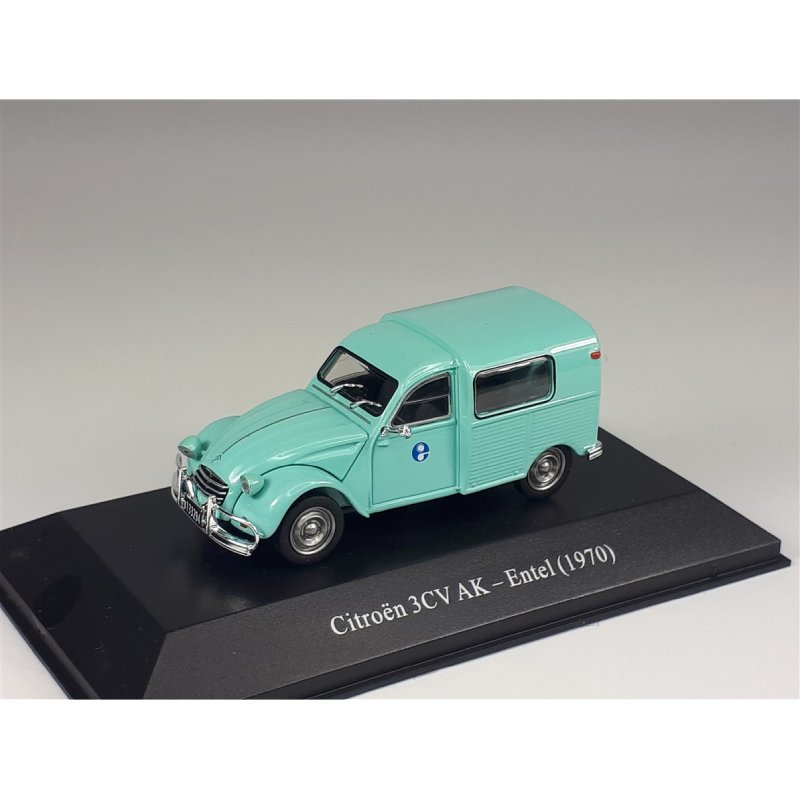 Citroen 3cv ak *entel*, turquoise 1970-Auto model shop - Automodel shop