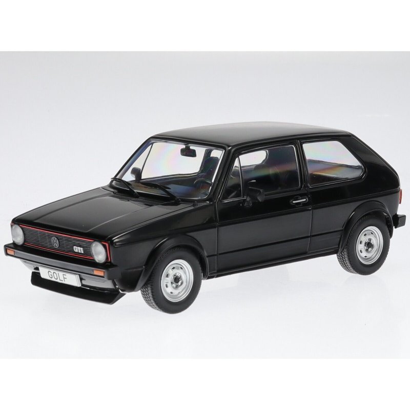 VW Golf 1 GTI, black-Auto model shop - Automodel shop