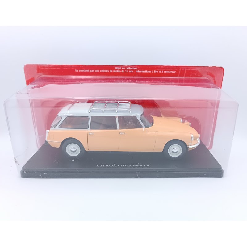 Citroen ID 19 break, yellow 1955-Auto model shop - Automodel shop
