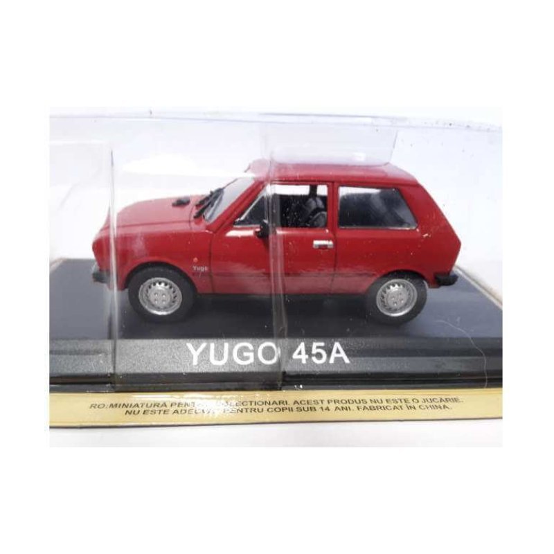 Yugo 45a *legendary cars* red-Auto model shop - Automodel shop