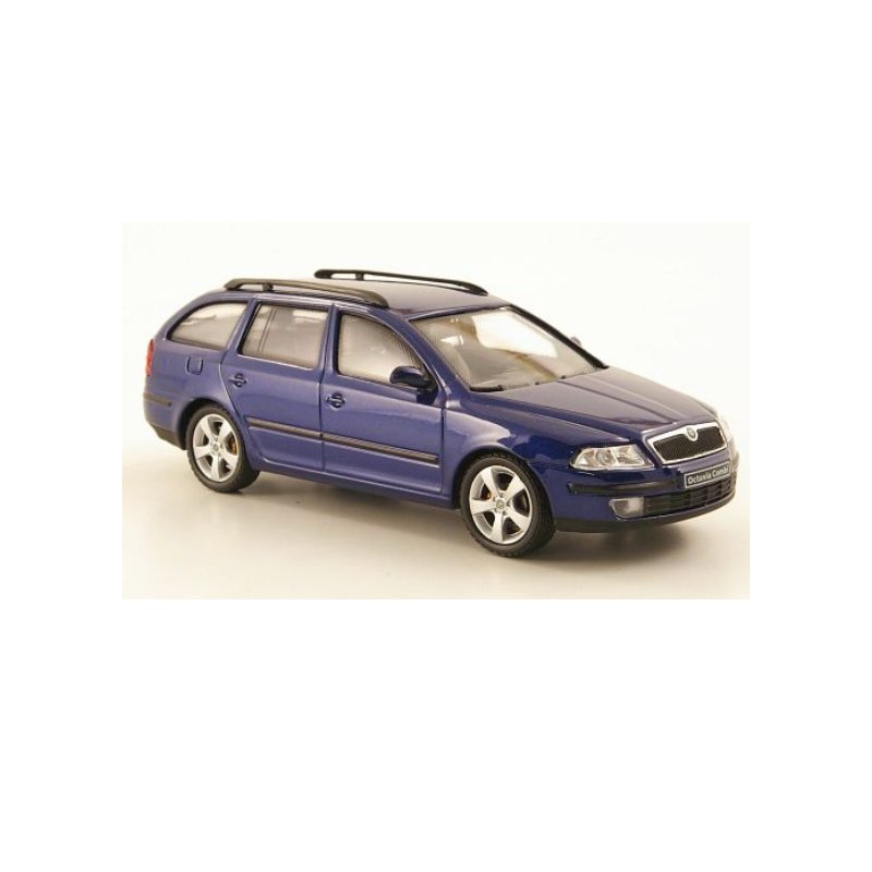 Skoda Octavia station wagon, blue-Auto model shop - Automodel shop