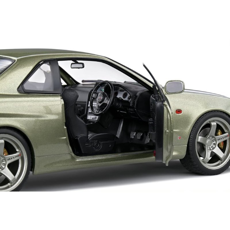 NISSAN GT-R (R34) GREEN 1999-Auto model shop - Automodel shop