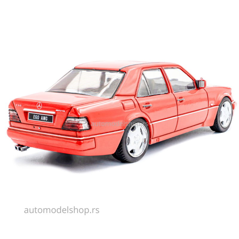 Mercedes-Benz (W124) E60 AMG – Signal Red – 1994-Auto model shop ...