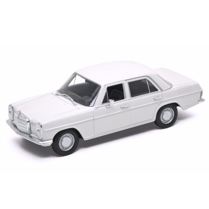 Mercedes 220 (W115) White 1968-Auto model shop - Automodel shop