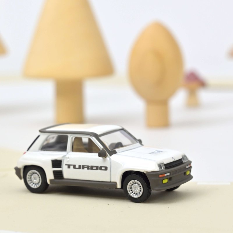 Renault 5 Turbo 1981 Pearl White-Auto model shop - Automodel shop