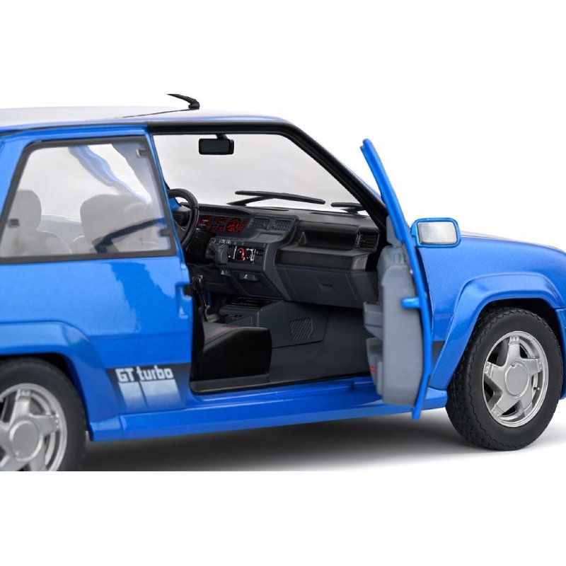 RENAULT 5 GT TURBO MK1 BLUE , 1989-Auto model shop - Automodel shop