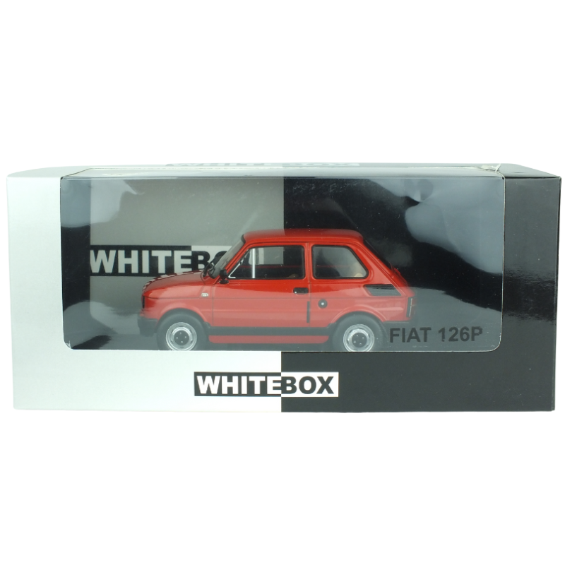 Fiat 126p Red 1985-Auto model shop - Automodel shop