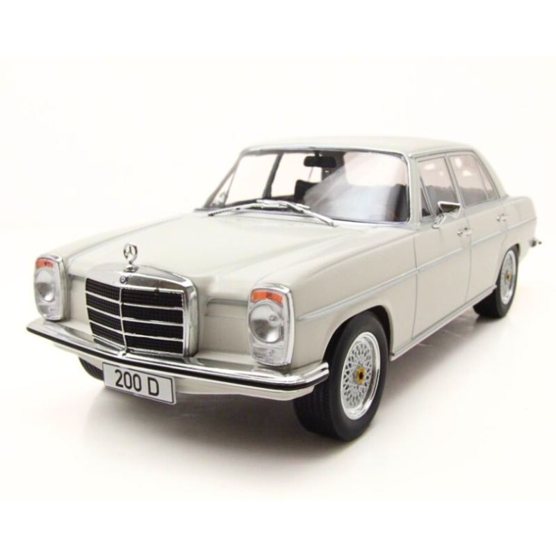 Mercedes 200 D (W115) White 1968-Auto model shop - Automodel shop