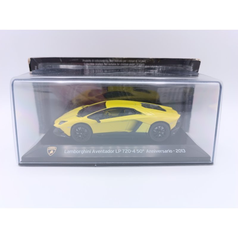 Lamborghini Aventador lp720 50th anniversario, yellow-Auto model shop ...