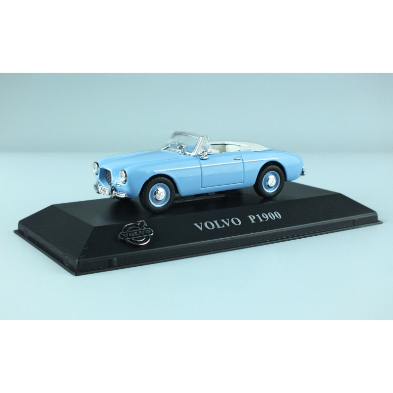 Volvo P1900, blue 1956-Auto model shop - Automodel shop